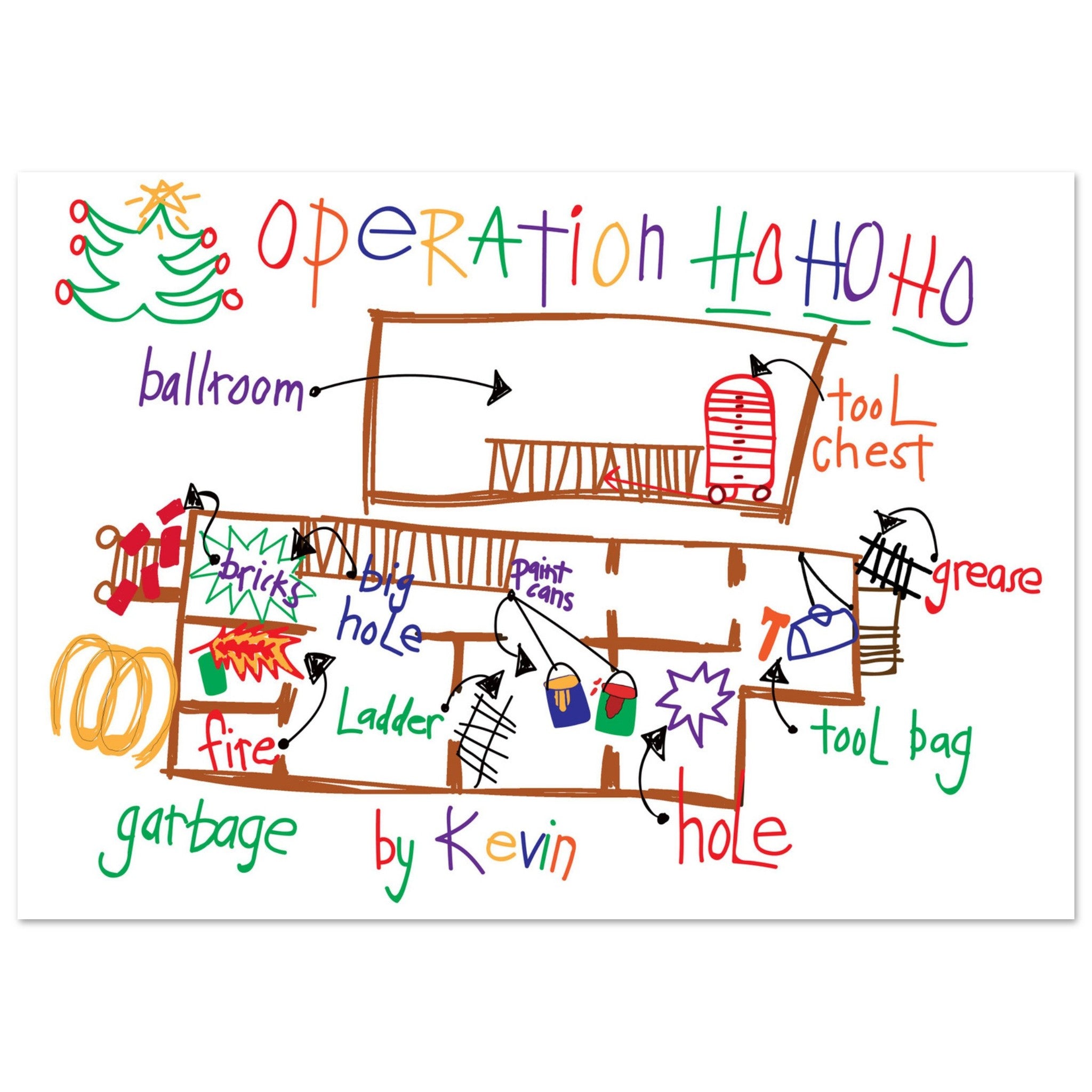 Home Alone 2 Lost In New York Operation Ho Ho Ho poster print ...